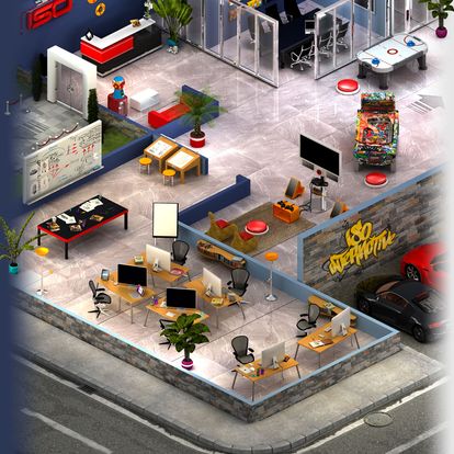 ISO Interactive's Virtual World Website - The Troy Agency