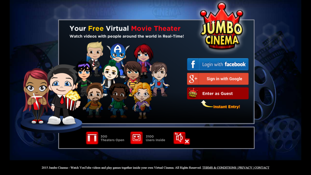 Virtual Online YouTube Theater - The Troy Agency